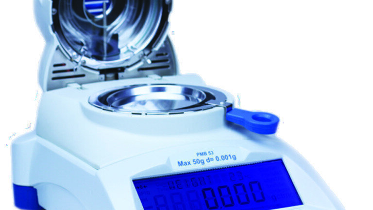 PMB Moisture Analyser Incorporates Speed and Intuitive Features Labmate ...