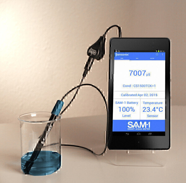 Android App Now Available for SAM-1™ Smart Aqua Meter Labmate Online