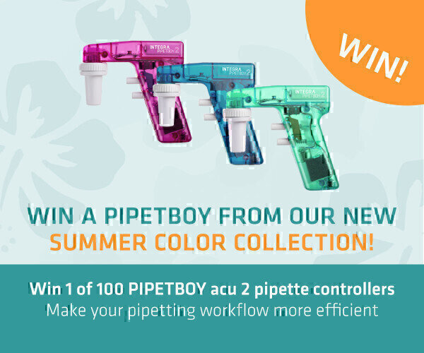 Win a PIPETBOY from our new summer colour collection! Labmate Online