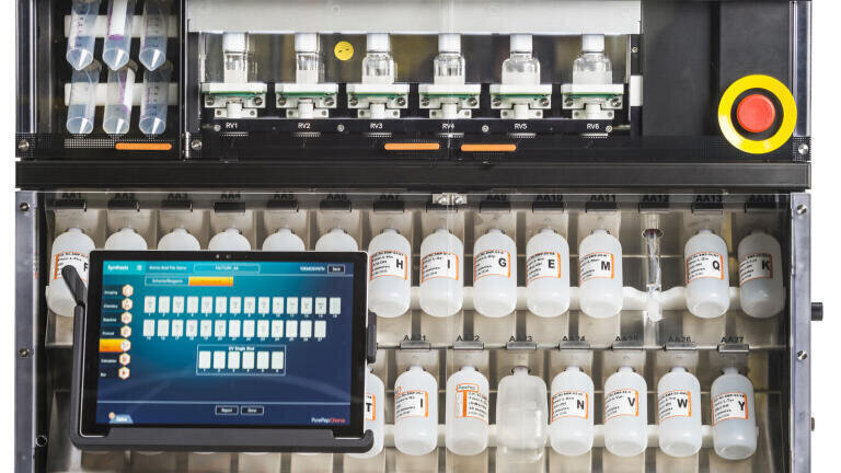 Automated Peptide Synthesiser Platform introduced Labmate Online