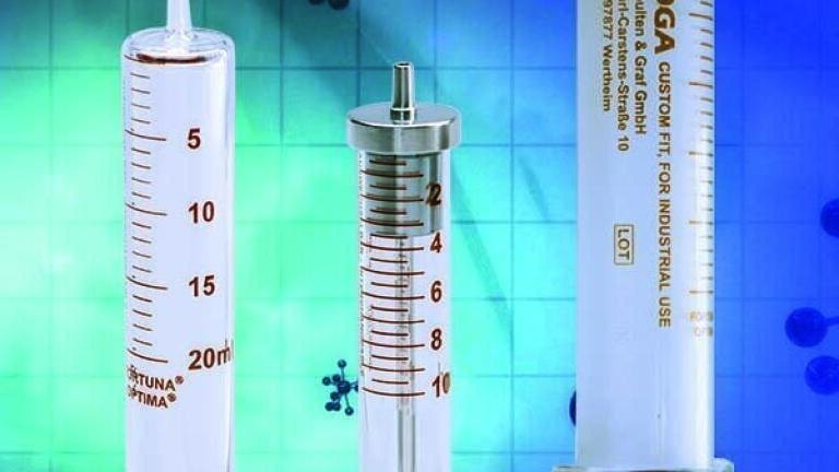 New DGA Glass Syringes Launched Labmate Online