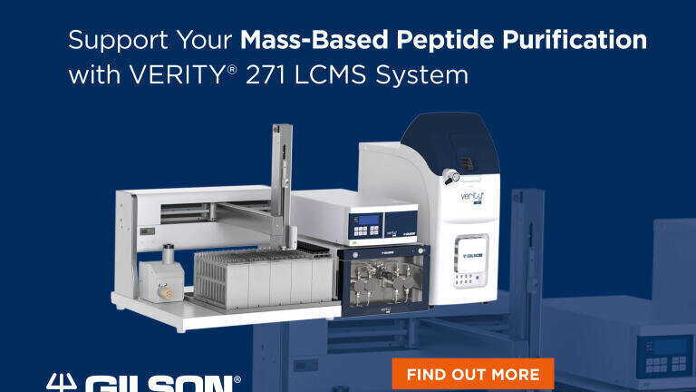 LCMS system supports mass-based peptide purification Labmate Online