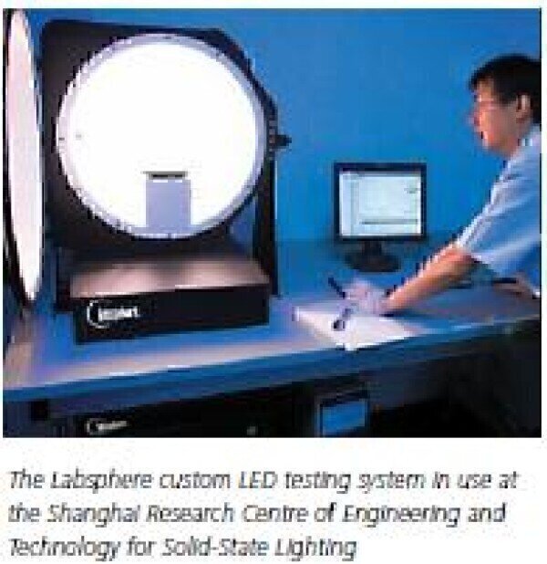 Labsphere LED Test System Setting the Bar in China Labmate Online